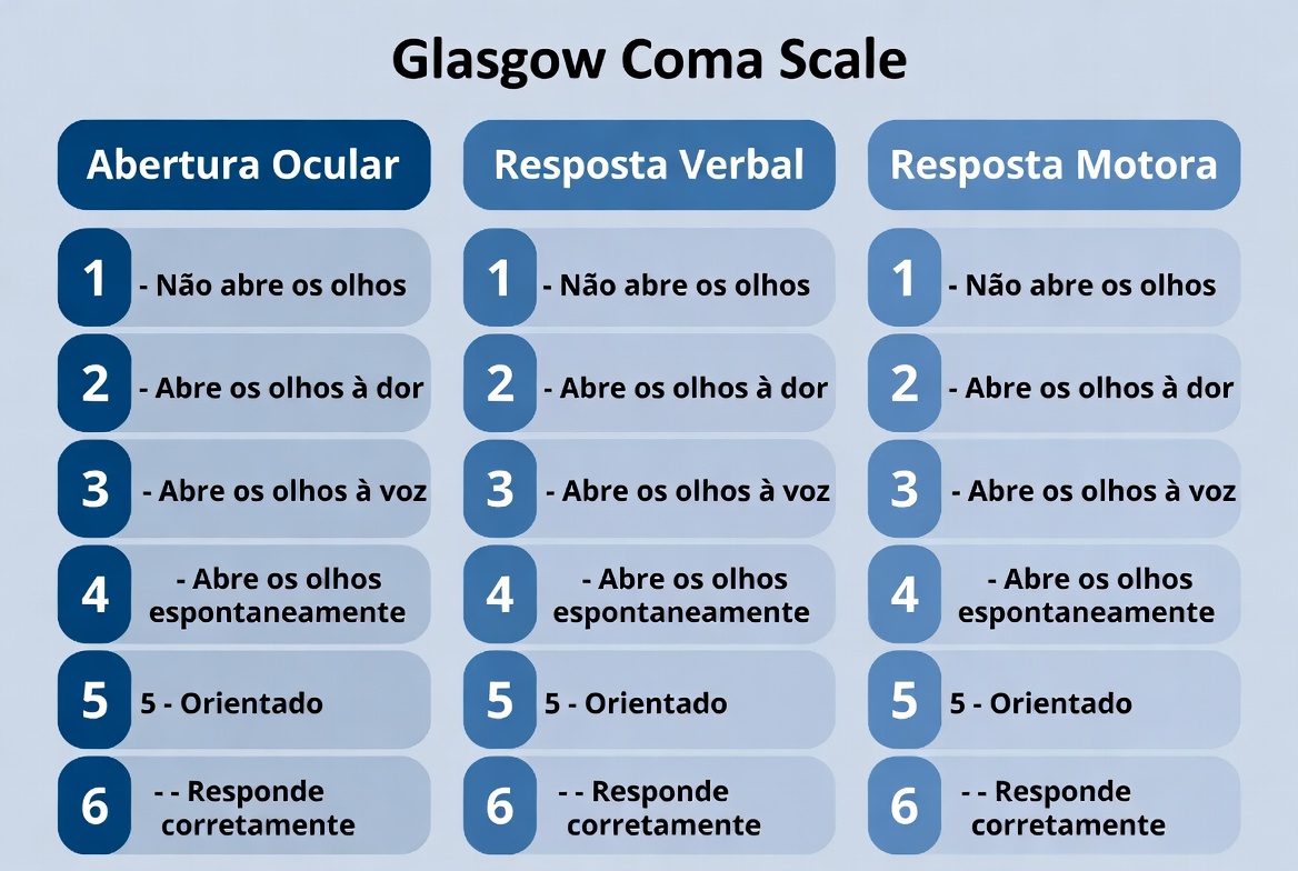 Escala De Glasgow Atualizada: Guia De Aplicação E Interpretação ...